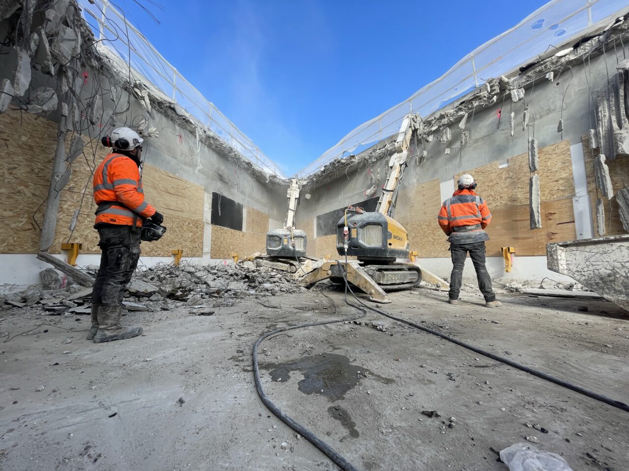 Déconstruction de la tour Hopen pour sa réhabilitation au cœur de la ...